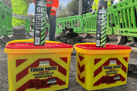 UltraCrete Instant Road Repair Specialist Materials | Emtek